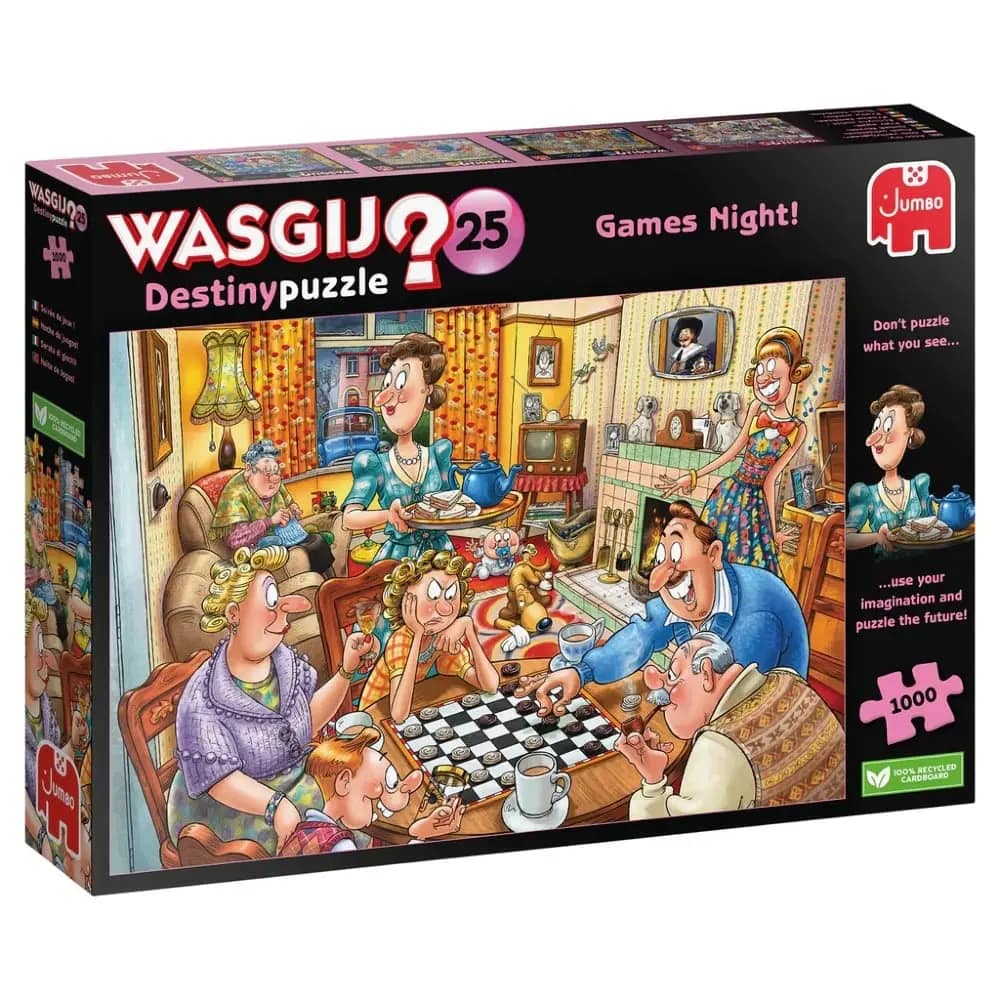 Wasgij Destiny - Games Night! Palapeli – Spelivinkki