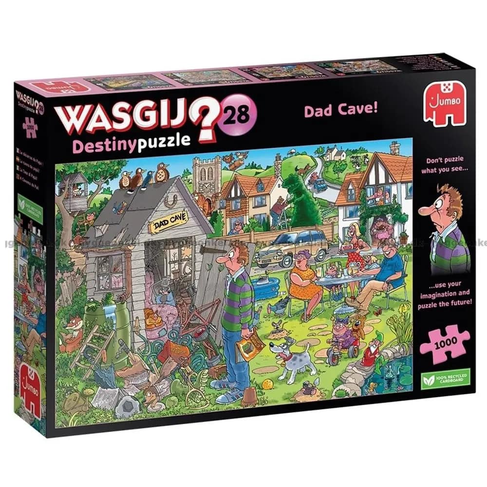 Wasgij Destiny 28 - Dad Cave! – Spelivinkki
